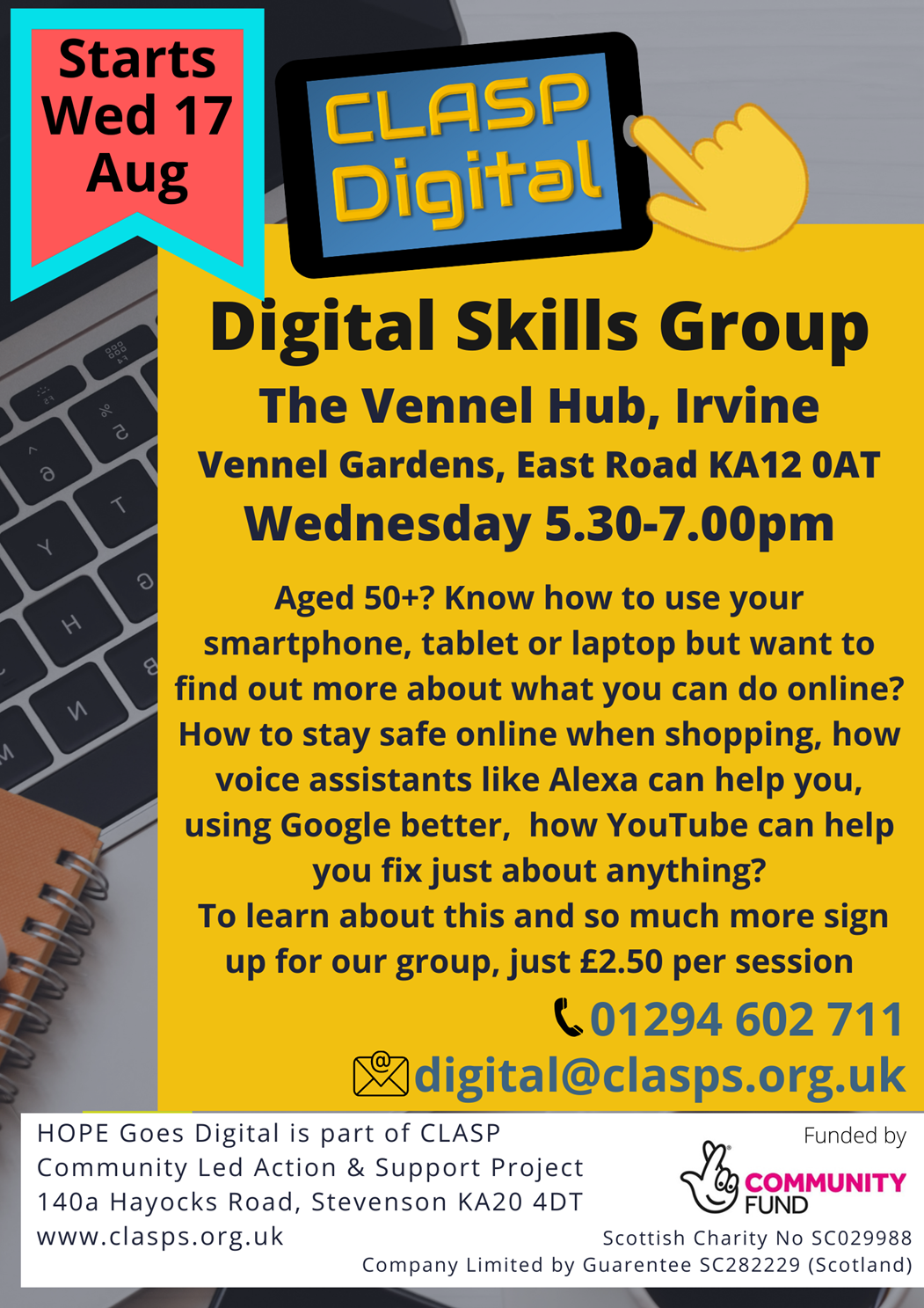 New Digital Group in Irvine – C.L.A.S.P